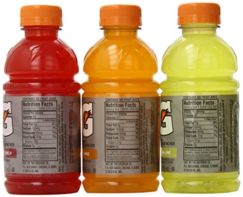 Gatorade Core Drink Variety Pack, 12 Ounce . Bottles, 28 Pack,, 23.7 Pound ()