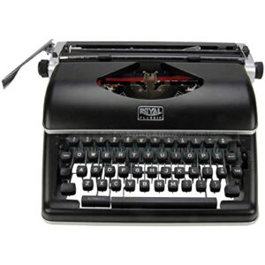 Royal 79104P Classic Manual Typewriter (Black)