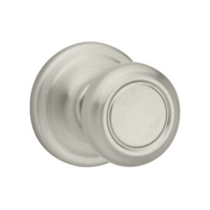 kwikset 720cn 15 cp cameron hall/closet knob, satin nickel