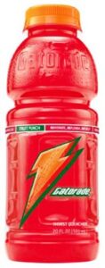 gatorade sports drink, fruit punch, 20-ounce wide mouthbottles (pack of 24)