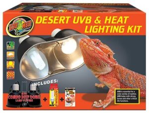 zoo med desert uvb heat lighting kit_dx