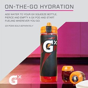 Gatorade Gx Hydration System, Non-Slip Gx Squeeze Bottles, Marble White