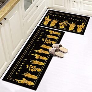 oplj entrance doormat long kitchen mat floor carpet bedroom balcony absorbent living room rug modern non-slip washable home a14 50x160cm