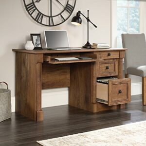 Sauder Palladia Computer Desk, Vintage Oak finish