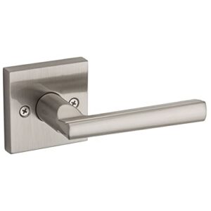 kwikset 91570-026 montreal square half-dummy lever, satin nickel