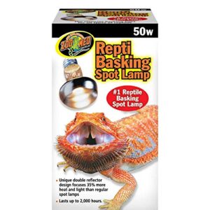 zoo med repti basking spot lamp replacement bulb 50 watts – pack of 3