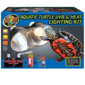 zoo med aquatic turtle uvb heat lighting kit