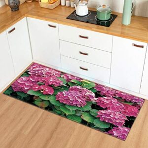 Mat in The Bathroom Home Living Room Kitchen Carpet Plant Flowers Pattern Entrance Doormat Bedroom Hallway Floor Rug A22 60x180cm