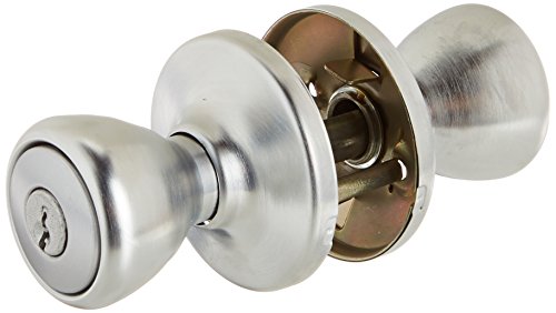 Kwikset 695T 26D CP Double Cylinder Deadbolt Combo Pack with Tylo Entry Knob in Satin Chrome