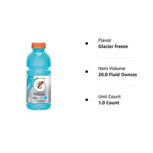 Gatorade Glacier Freeze, 20 Fl Oz Bottles (Pack of 10, Total of 200 Fl Oz)