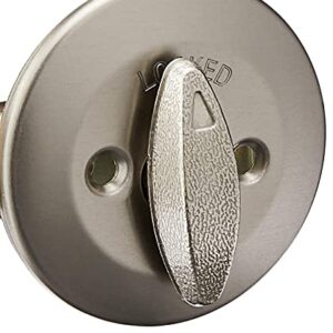 Kwikset 663 15 CP RCL RCS Single-Sided Deadbolt in Satin Nickel