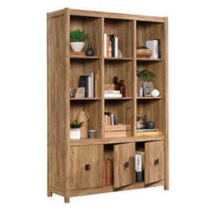 Sauder Cannery Bridge Storage Wall, L: 48.31" x W: 15.59" x H: 71.97", Sindoori Mango finish