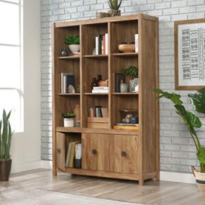 Sauder Cannery Bridge Storage Wall, L: 48.31" x W: 15.59" x H: 71.97", Sindoori Mango finish