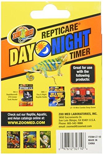 Zoo Med Laboratories SZMLT10 Repti Day Night Timer