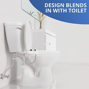 Elevate Your Bathroom with Our Self-Cleaning Bidet Attachment for Toilet - The Ultimate Bidet Toilet Seat Experience and Toilet Accessories for Comfort & Hygiene - Toilet Bidet by Clear Rear