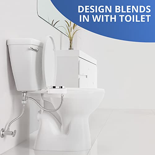 Elevate Your Bathroom with Our Self-Cleaning Bidet Attachment for Toilet - The Ultimate Bidet Toilet Seat Experience and Toilet Accessories for Comfort & Hygiene - Toilet Bidet by Clear Rear