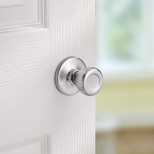 Kwikset 92001-514 Tylo Hall & Closet Knob in Satin Chrome