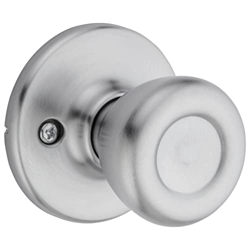 Kwikset 92001-514 Tylo Hall & Closet Knob in Satin Chrome