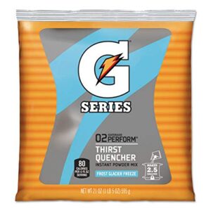 gatorade 2.5 gallon powder pouch, frost glacier freeze (single pack)