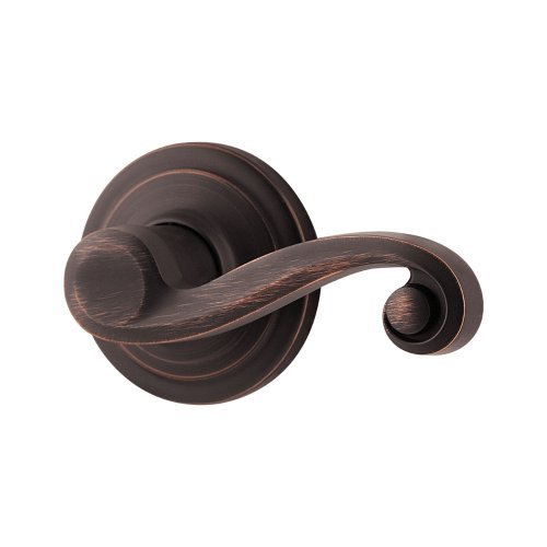 Kwikset 720LL 11P CP Lido Hall/Closet Lever, Venetian Bronze