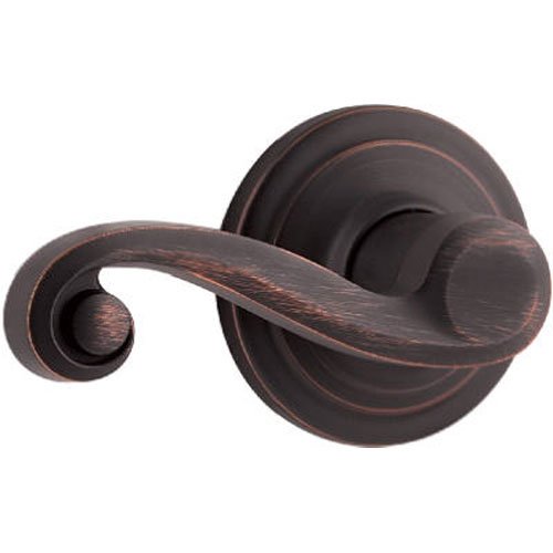 Kwikset 720LL 11P CP Lido Hall/Closet Lever, Venetian Bronze