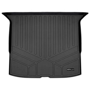 maxliner all weather custom cargo liner trunk floor mat black compatible with 2019-2022 honda passport