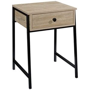 sauder north avenue night stand, l: 18.50″ x w: 16.54″ x h: 23.94″, charter oak finish