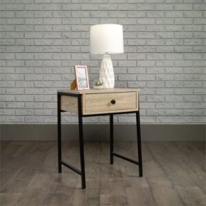 Sauder North Avenue Night Stand, L: 18.50" x W: 16.54" x H: 23.94", Charter Oak Finish