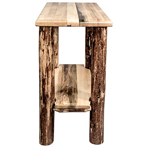 Montana Woodworks Glacier Country Collection Chairside Table