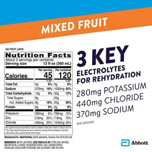 Pedialyte Electrolyte Solution, Mixed Fruit, Hydration Drink, 1 Liter