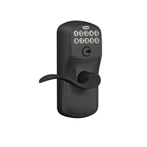 Schlage FE595 PLY 622 Acc Keypad Entry with Flex Electronic Lock, Matte Black