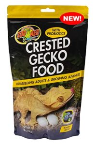 zoo med crested gecko food: blueberry breeder formula, 1 pound