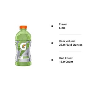 Gatorade Cucumber Lime, 28 oz, 15 Units