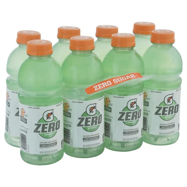 G Zero Lime Cucumber 20oz 8pk