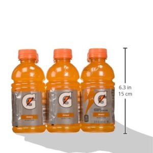 Gatorade Thirst Quencher, Orange, 12 Fl Oz, Pack of 6