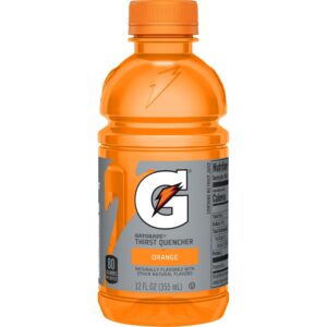 Gatorade Thirst Quencher, Orange, 12 Fl Oz, Pack of 6