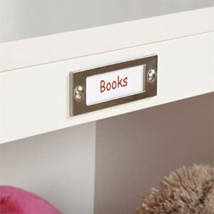 Sauder Pogo1 shelves Bookcase/footboard, Soft White finish