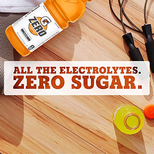 Gatorade G Zero Thirst Quencher, Fruit Punch Variety Pack, 12oz Bottles (24 Pack),24 Count (Pack of 1)