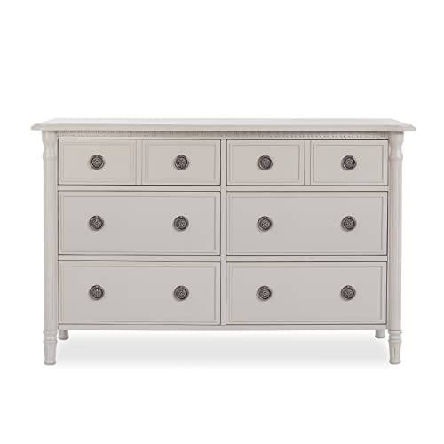 Evolur Julienne 6 Double Dresser Cloud , 54x20.30x33 Inch (Pack of 1)