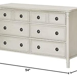 Evolur Julienne 6 Double Dresser Cloud , 54x20.30x33 Inch (Pack of 1)