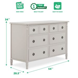 Evolur Julienne 6 Double Dresser Cloud , 54x20.30x33 Inch (Pack of 1)