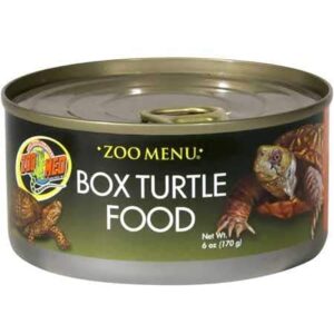 zoo med box turtle food – canned 6 oz – pack of 10