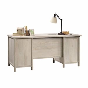 Sauder Costa Executive Desk, L: 65.12" x W: 29.53" x H: 30.0", Chalked Chestnut finish