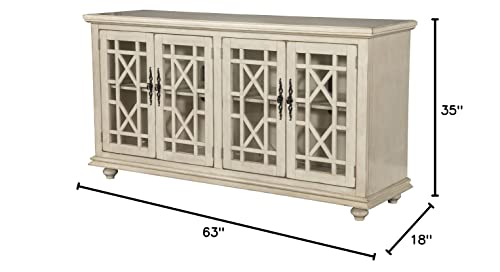 Martin Svensson Home Orsey 63" TV Stand, Antique White