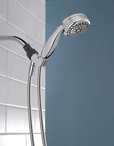 Delta Faucet 7-Spray Touch-Clean Hand Held Shower Head with Hose, Chrome 75700