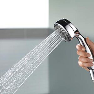 Delta Faucet 7-Spray Touch-Clean Hand Held Shower Head with Hose, Chrome 75700