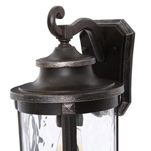 Home Decorators Collection McCarthy 1-Light Bronze Outdoor Wall Mount