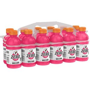 gatorade g zero, berry, 12 fl oz (pack of 12)