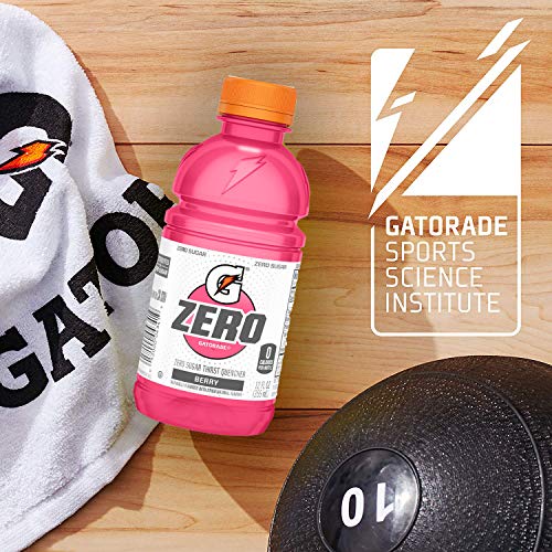 Gatorade G Zero, Berry, 12 Fl Oz (pack of 12)