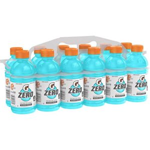 gatorade zero glacier freeze, 12 fl oz (pack of 12)